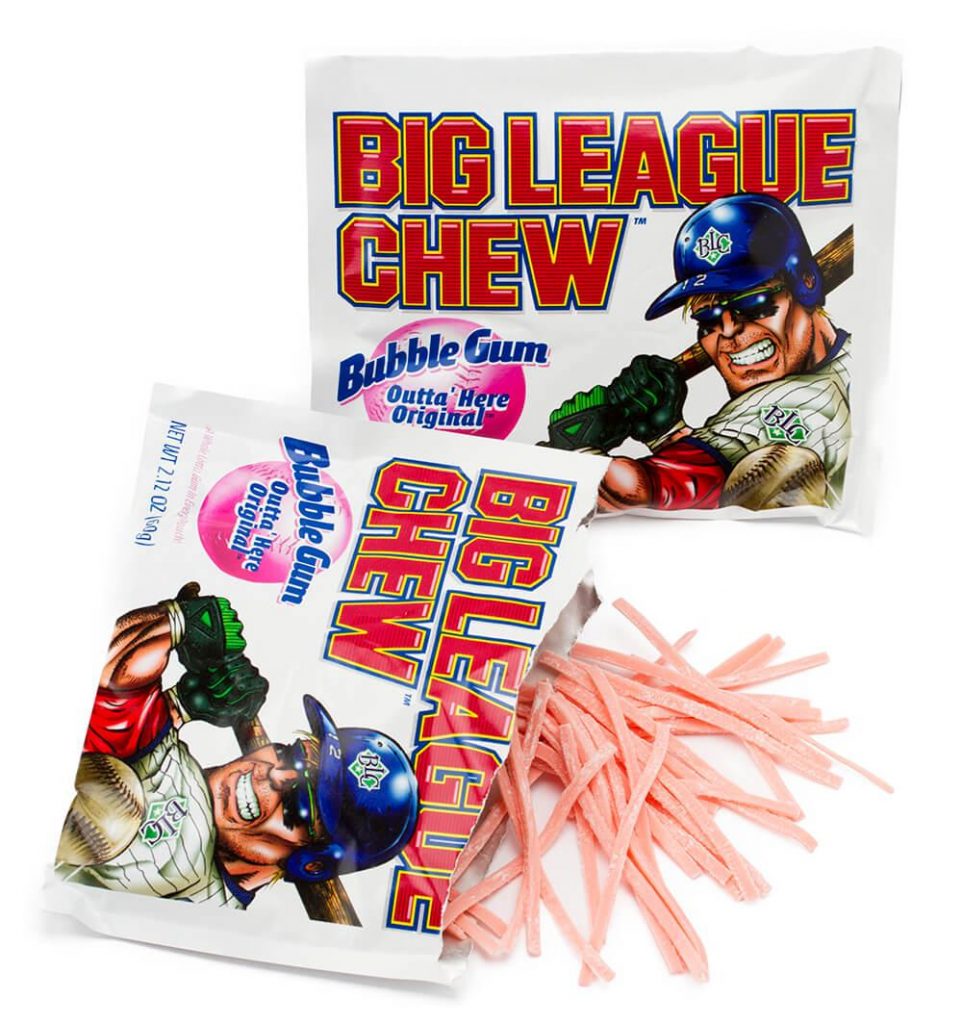 Big League Chew Outta Here Original Gum - 2.12oz Pouch - Grandpa Joe's ...