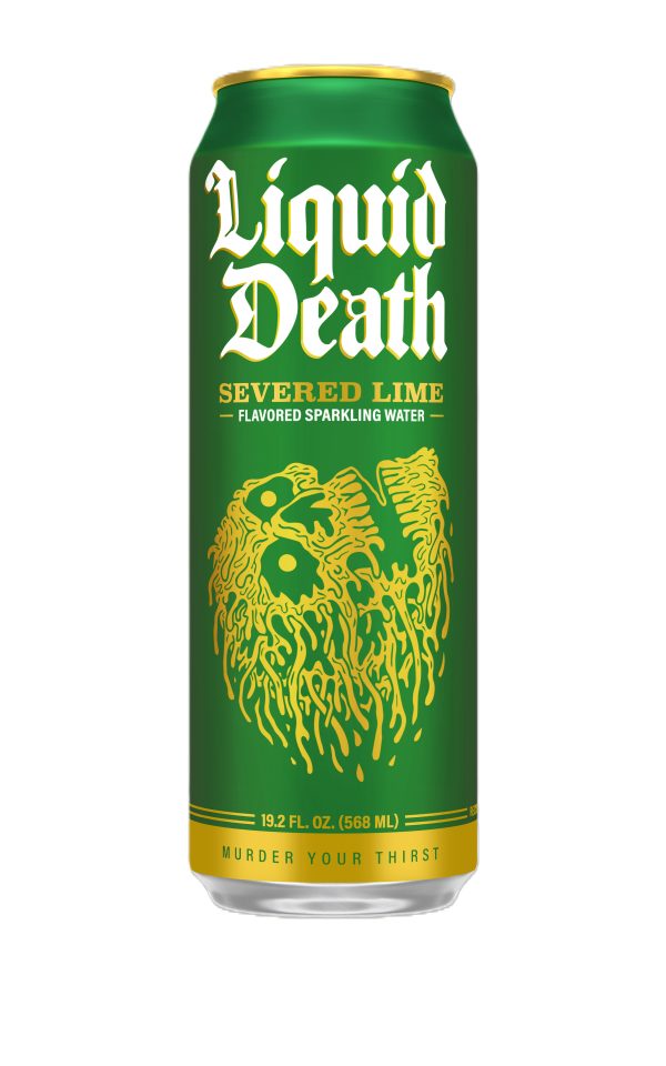 Liquid Death - Severed Lime Sparkling Water 19.2oz - Grandpa Joe's ...