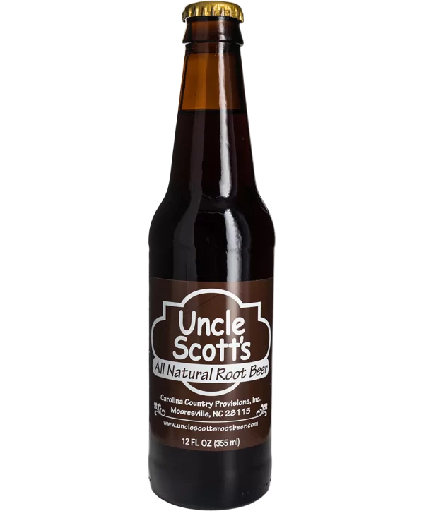 Uncle Scott's All Natural Root Beer 12oz Glass Bottles 2 Pack - Grandpa ...