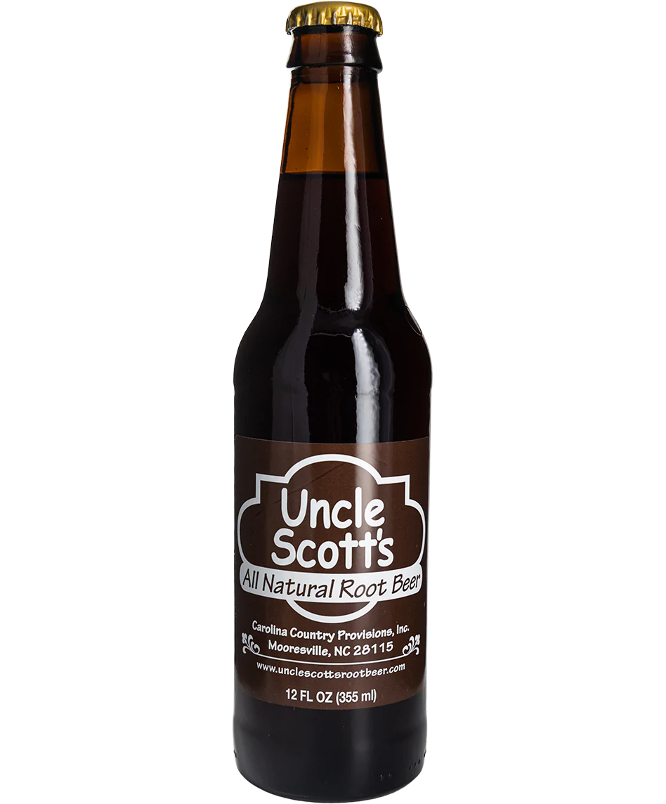 Uncle Scott's All Natural Root Beer 12oz Glass Bottles 2 Pack - Grandpa ...