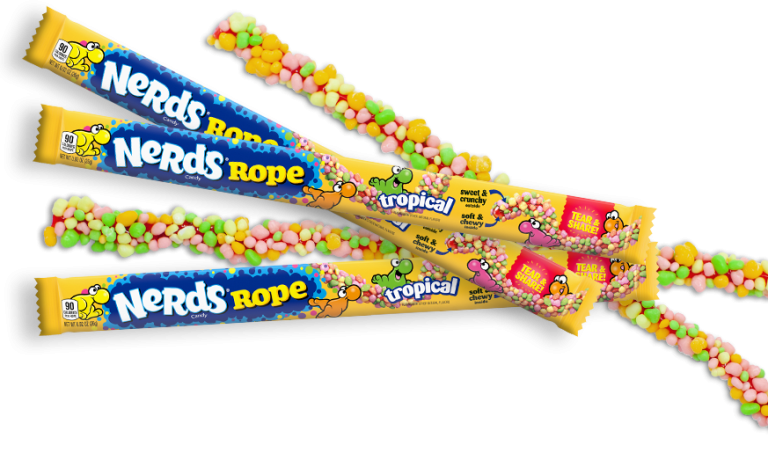 Nerds Rope - Tropical Flavor - Grandpa Joe's Candy Shop