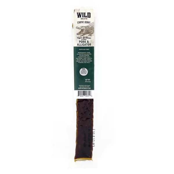 Wild Meats Alligator Exotic Snack Sticks - Grandpa Joe's Candy Shop