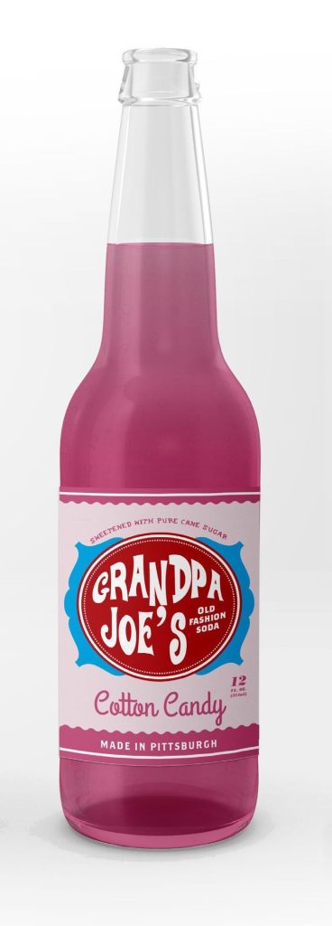 Grandpa Joe's Cotton Candy Soda - Two Bottles - Grandpa Joe's Candy Shop
