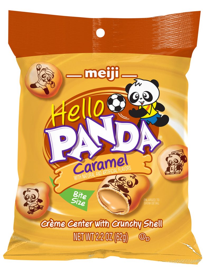Meiji Hello Panda, Caramel 2.2oz Bag - Grandpa Joe's Candy Shop