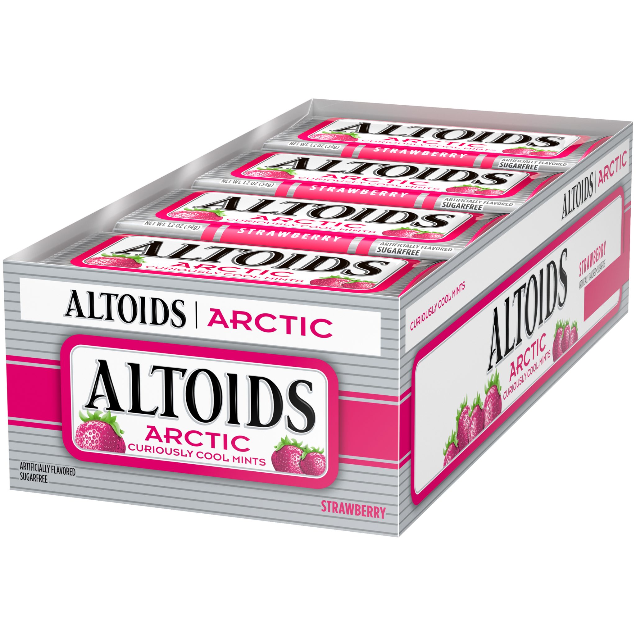 Altoids Arctic Strawberry 1.2oz Tin - Grandpa Joe's Candy Shop