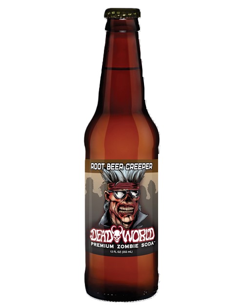 Dead World Zombie Soda, Root Beer 12oz Glass Bottle - 2 Bottles ...
