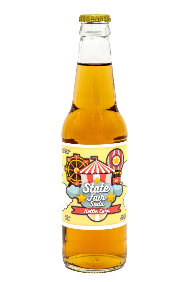 State Fair Soda - Kettle Corn 12oz Glass Bottles - 2 Bottles - Grandpa ...