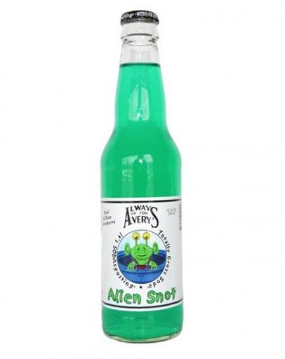 Avery's Alien Snot, 12oz Glass Bottle Soda - 1 Bottle - Grandpa Joe's ...