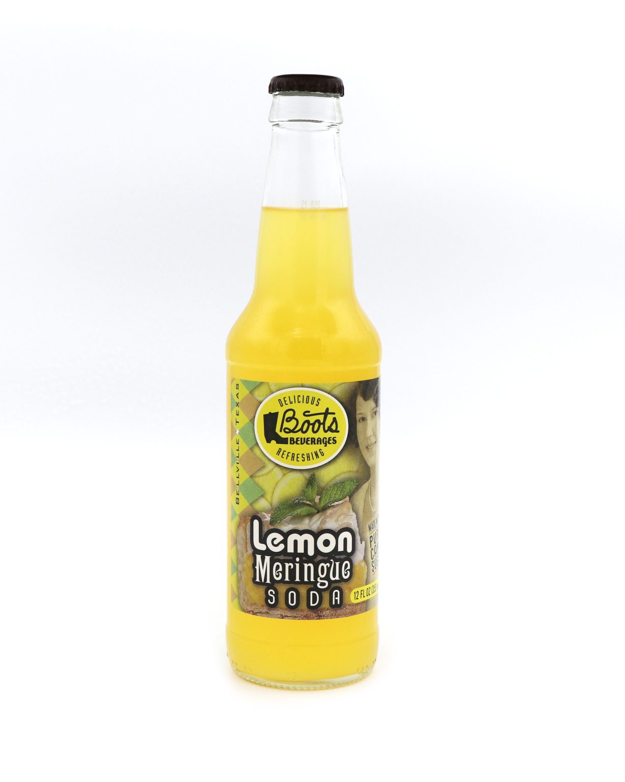 Boots Lemon Meringue Soda, 12oz Glass Bottle Soda - 1 Bottle - Grandpa ...