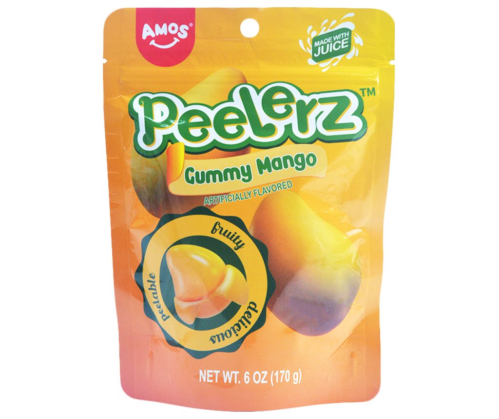 Amos Gummy Peelerz Mango 6oz Grandpa Joes Candy Shop