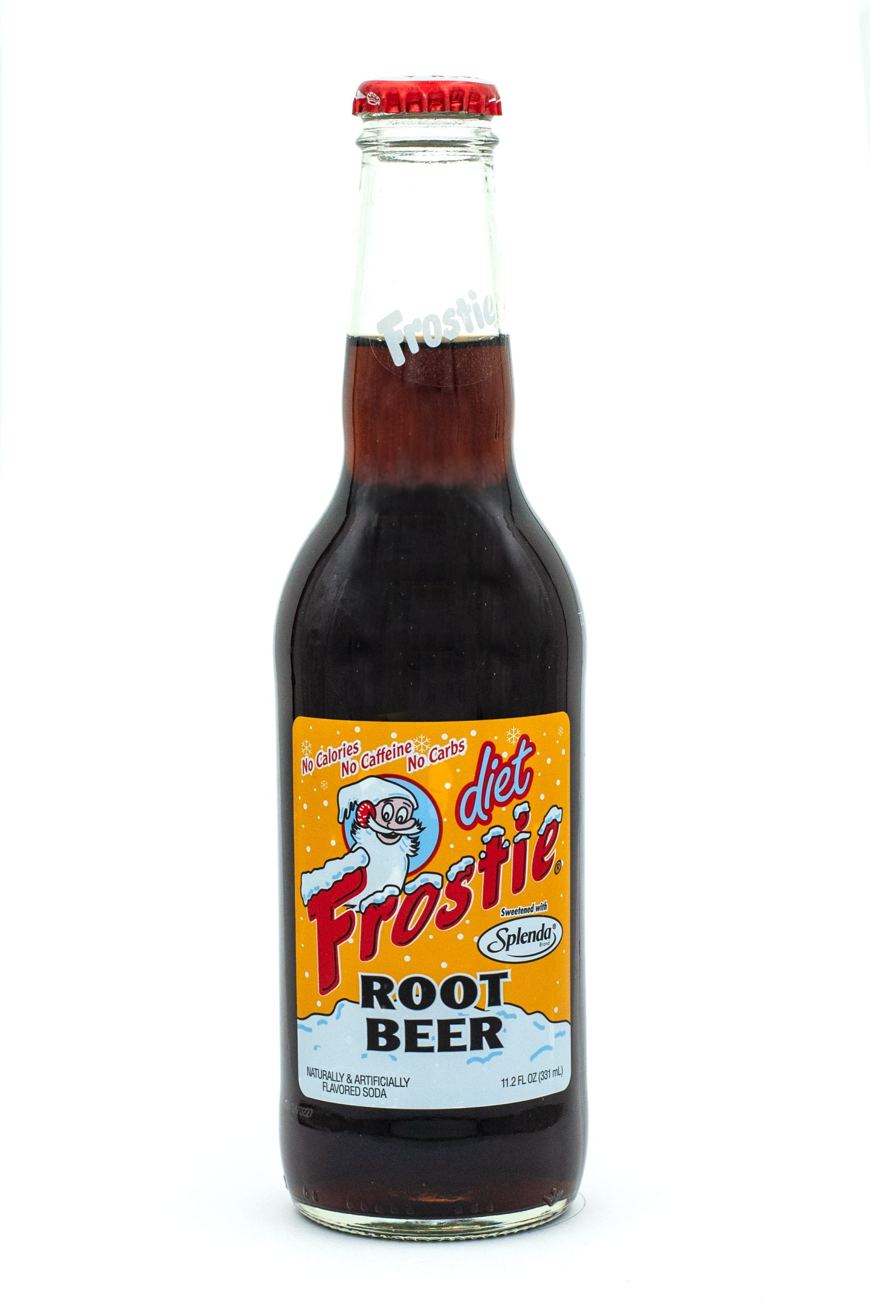 Frostie Diet Root Beer Soda, 12oz Glass Bottle - 1 Bottle - Grandpa Joe ...