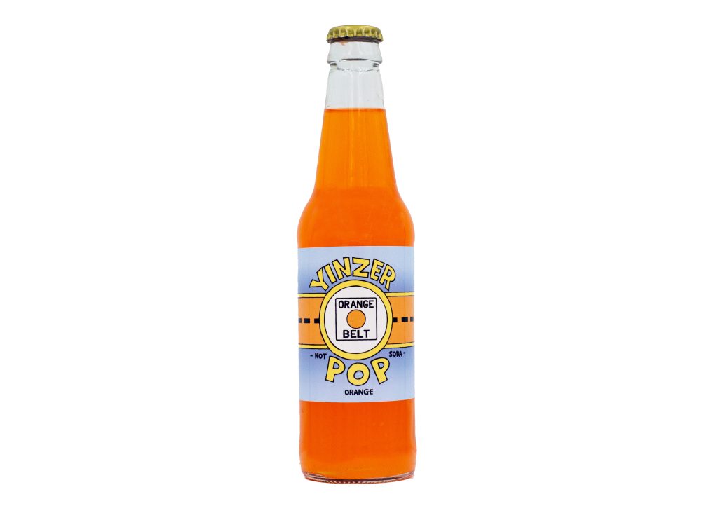 Yinzer Pop Orange Belt, Orange Glass Bottle Pop- 1 Bottle - Grandpa Joe ...