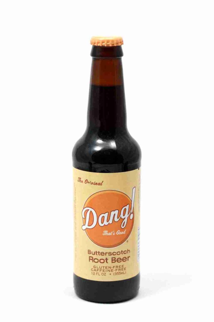 Dang! Butterscotch Root Beer, 12oz Glass Bottle - Grandpa Joe's Candy Shop