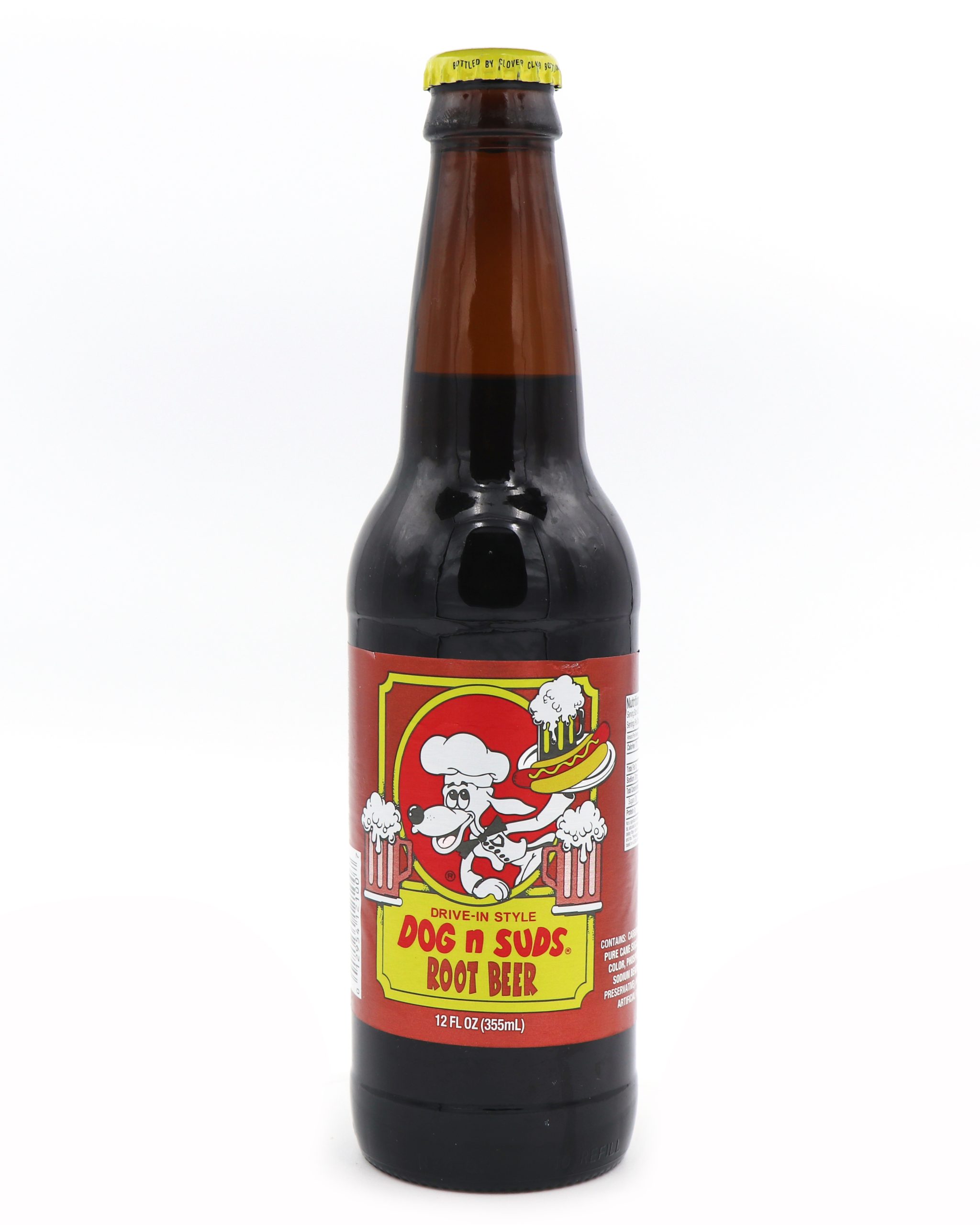 Dog N Suds Root Beer Soda, 12oz Glass Bottle Soda - Grandpa Joe's Candy ...