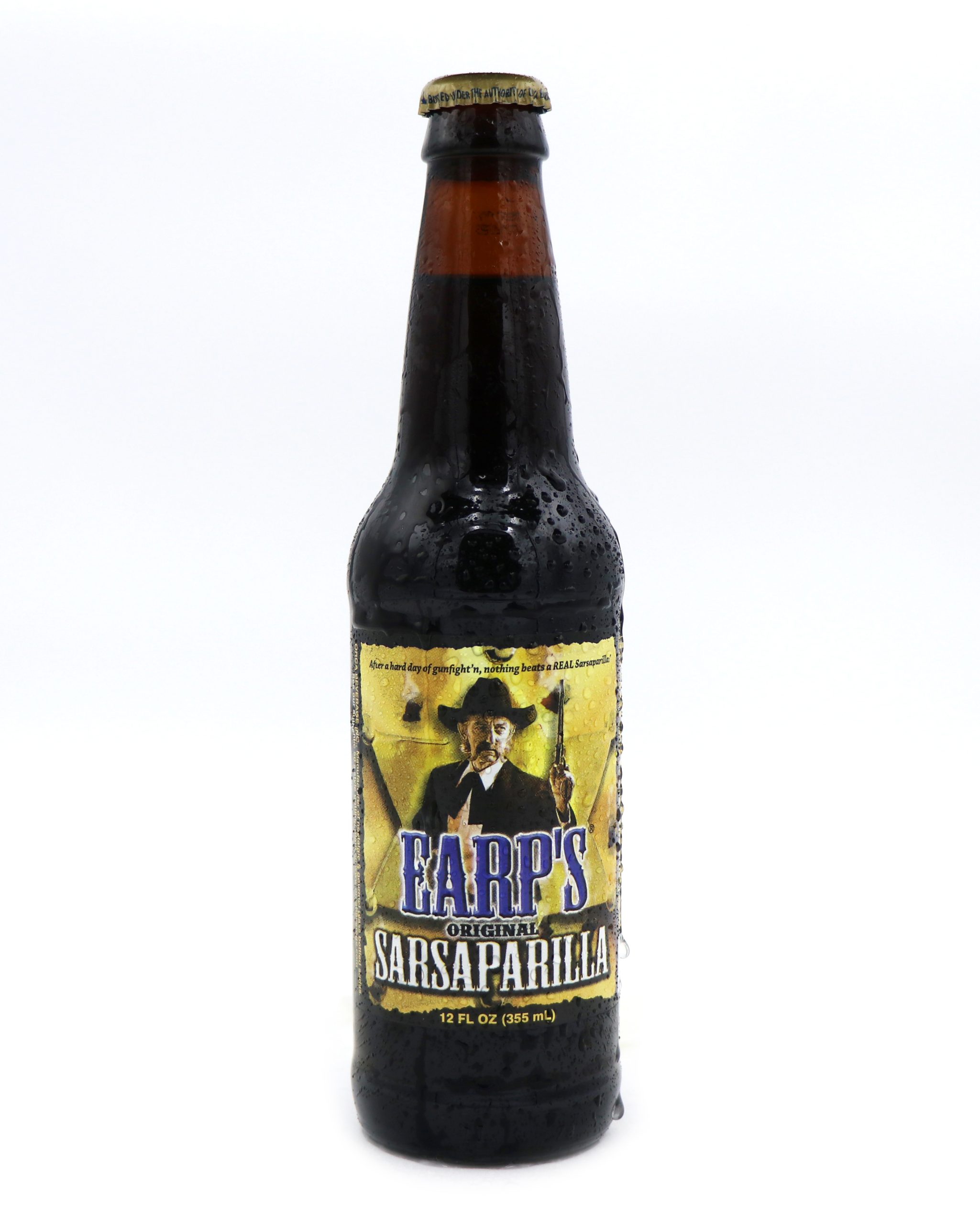 Earp's Original Sarsaparilla, 12oz Glass Bottle Soda - Grandpa Joe's ...