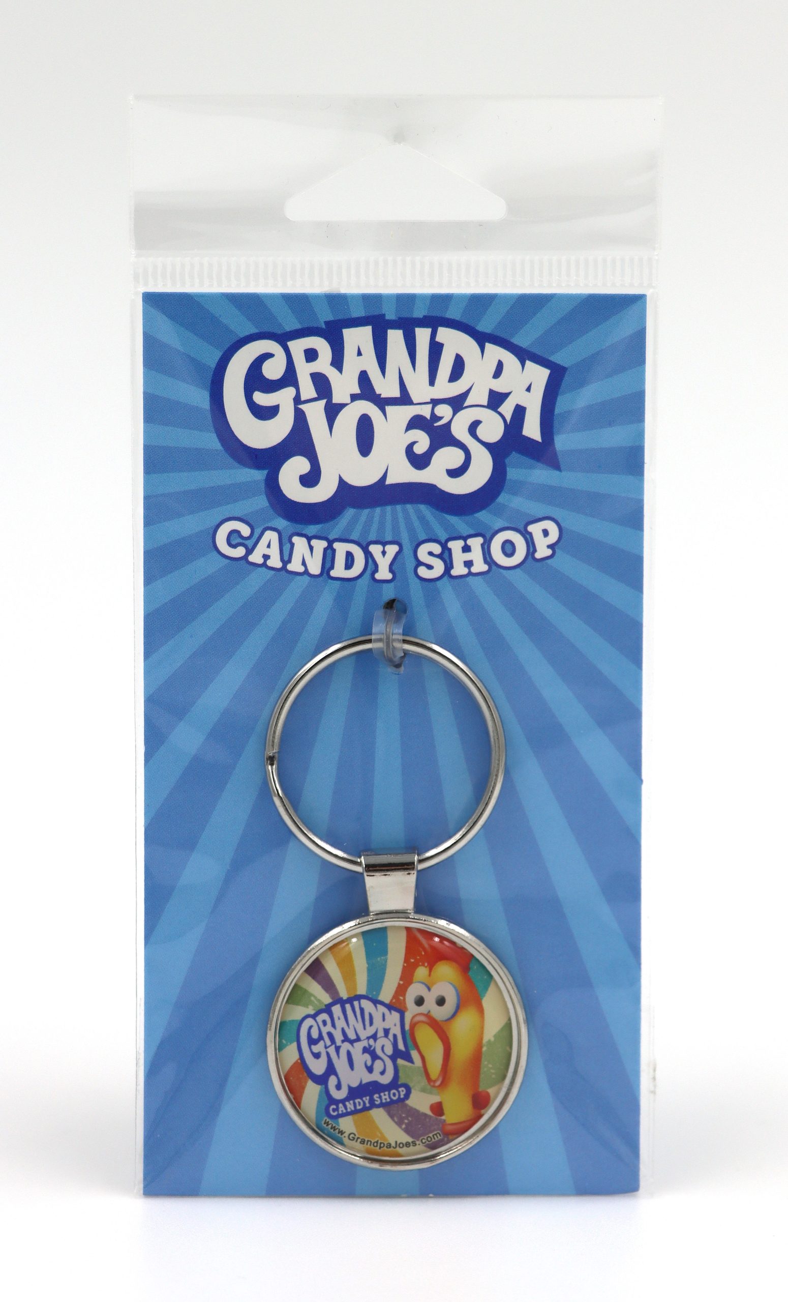 Grandpa Joe's Rubber Chicken Keychain - Grandpa Joe's Candy Shop