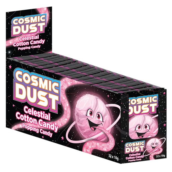 Cosmic Dust Celestial Cotton Candy Popping Candy .35oz Pouch - Grandpa ...