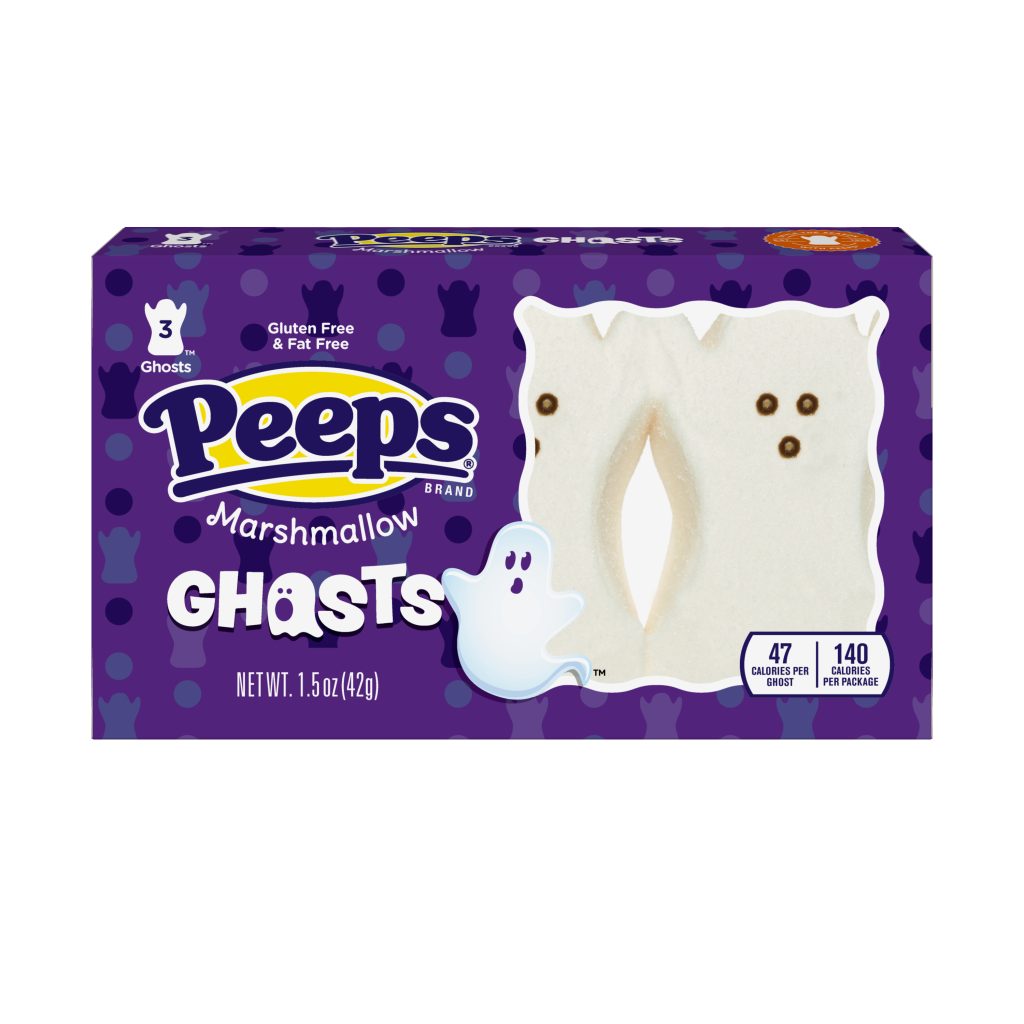 PEEPS 3 Count Marshmallow Ghosts - 1.5oz Package - Grandpa Joe's Candy Shop