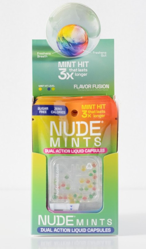 NUDE Mints Flavor Fusion, Dual Action Liquid Capsules - Grandpa Joe's ...