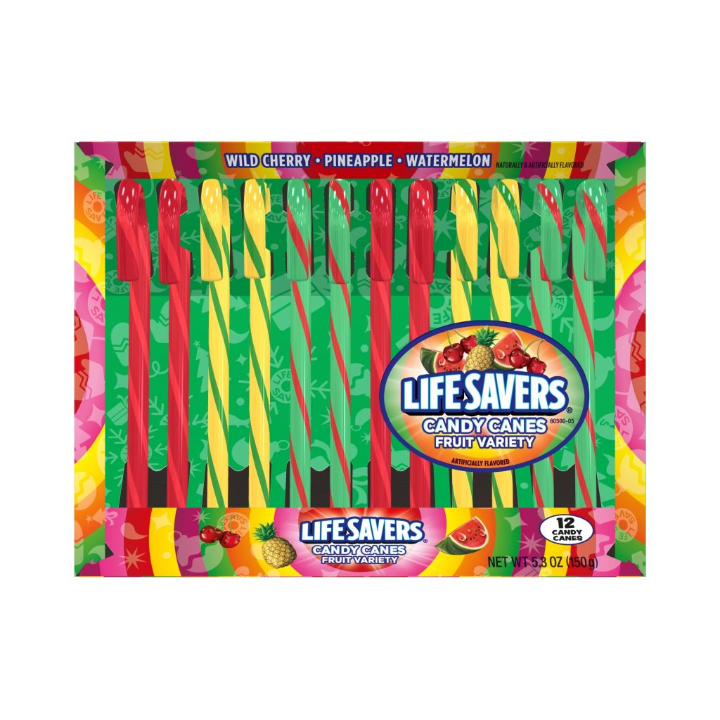 12 pc Lifesavers Candy Cane Cradle - Grandpa Joe's Candy Shop