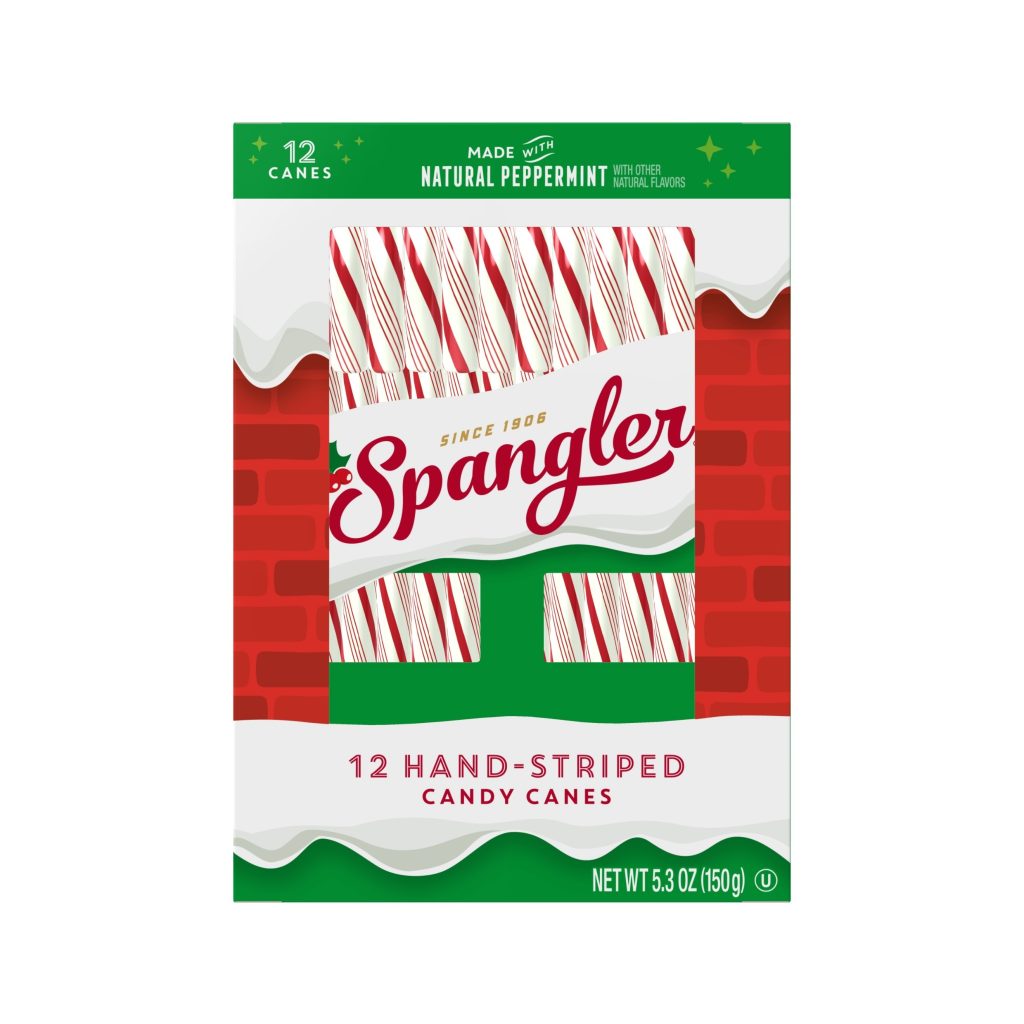 12pc Spangler Candy Cane Cradle - Grandpa Joe's Candy Shop
