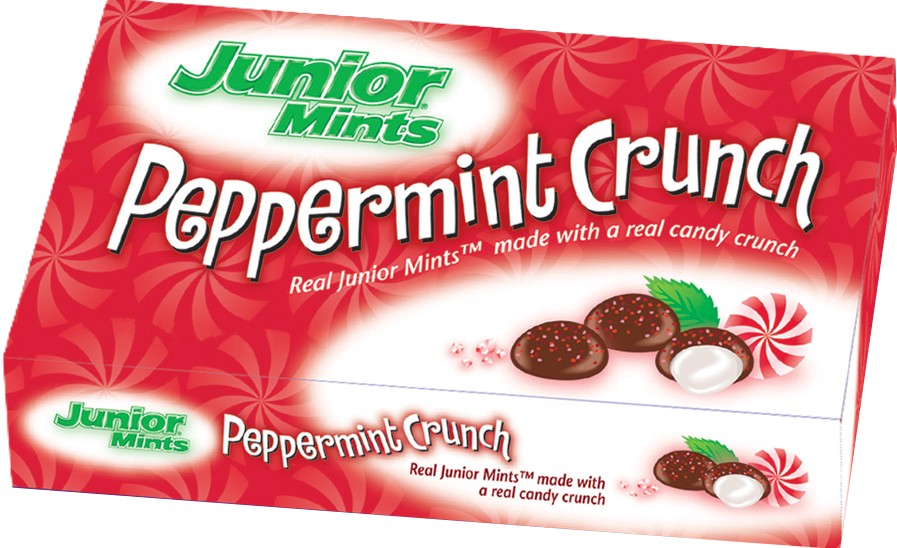 Junior Mints Peppermint Crunch - 3.5oz Box - Grandpa Joe's Candy Shop