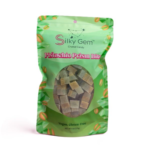 Silky Gem Crystal Candy Pistachio Prism Bites 6oz - Grandpa Joe's Candy ...