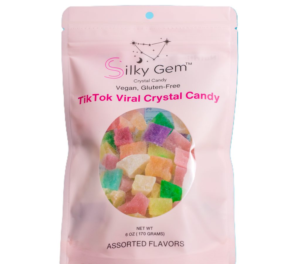 Silky Gem Crystal Candy Snack Bites 6oz - Grandpa Joe's Candy Shop