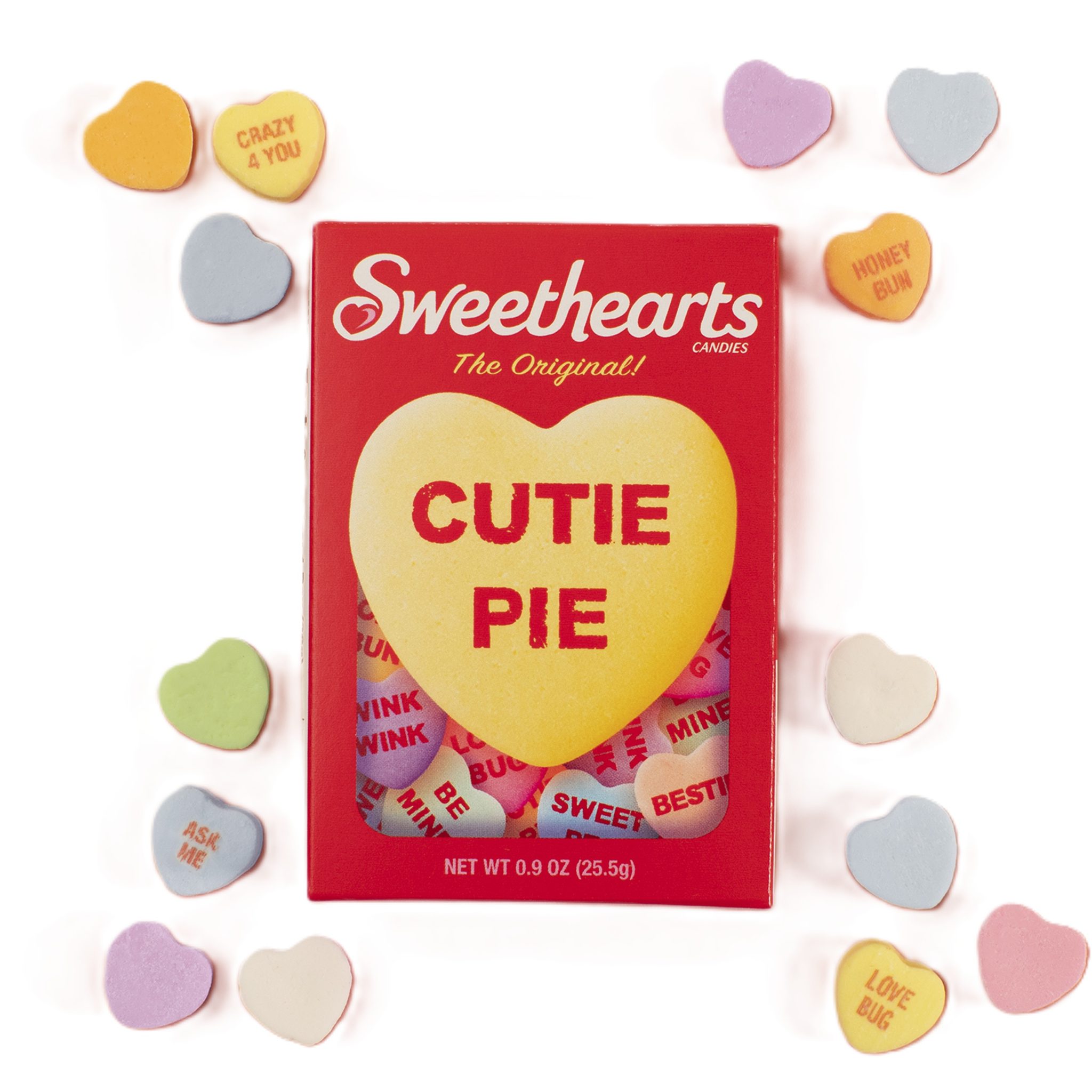 Sweethearts Conversation Hearts Box .9oz - Grandpa Joe's Candy Shop