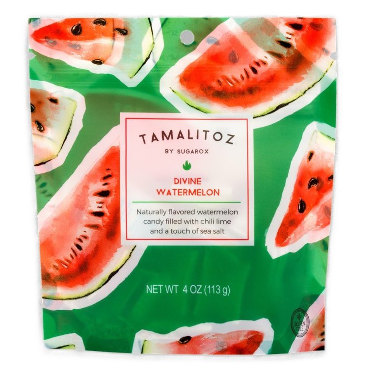 Tamalitoz Divine Watermelon Hard Candies 4oz Bag - Grandpa Joe's Candy Shop
